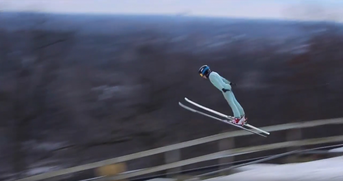 VIDEO: Ski Jumping Siblings, Casey & Cara Larson Compete in ...