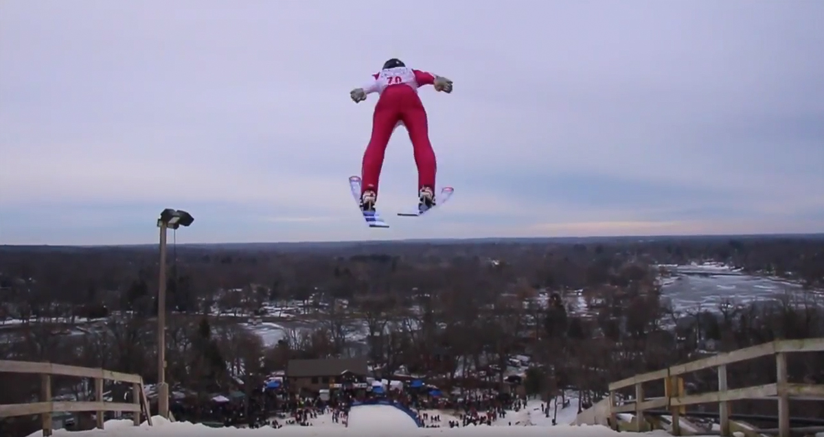 VIDEO: Ski Jumping Siblings, Casey & Cara Larson Compete in ...