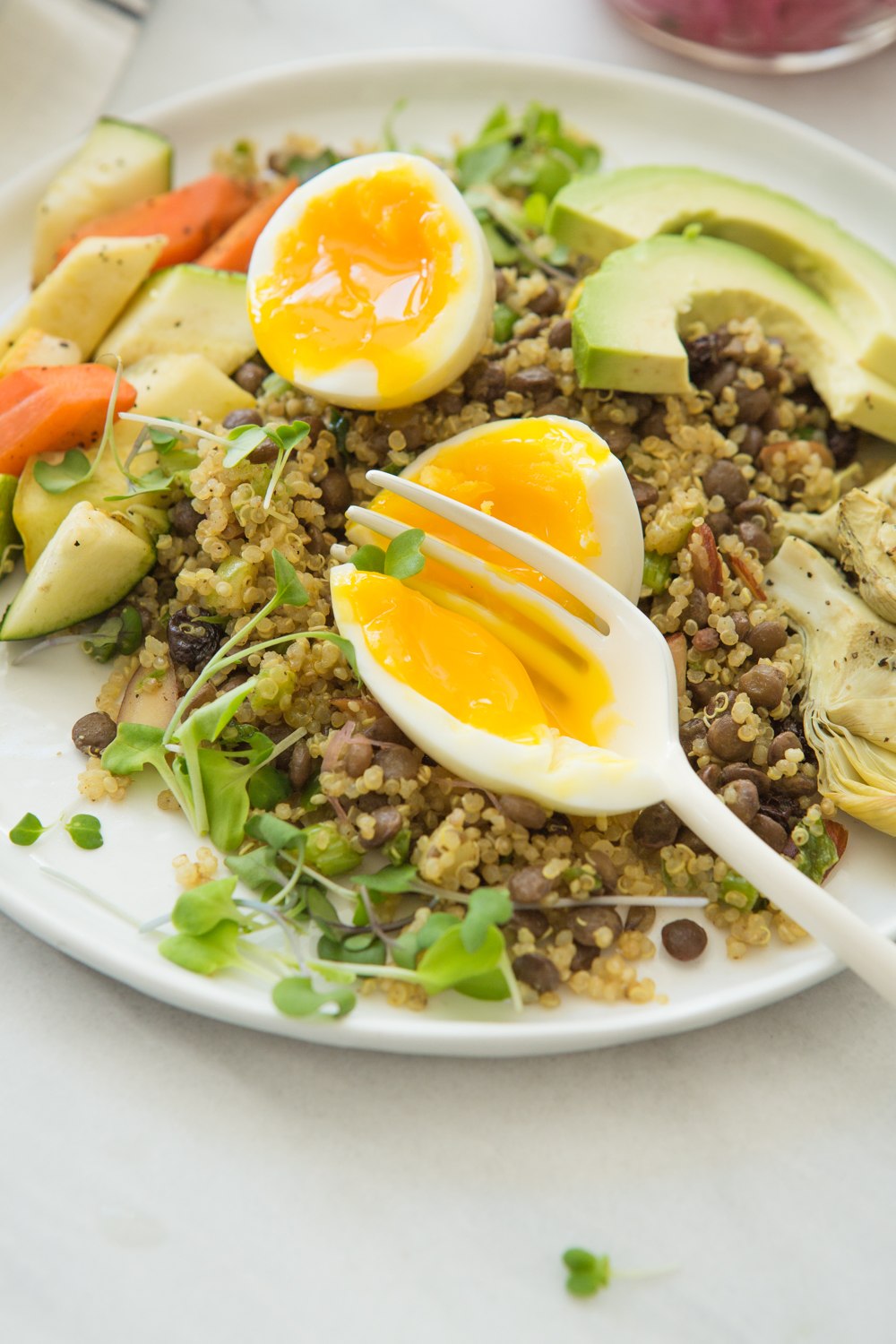 Heinen's 4pm Panic: Multi-Grain Salad & Salmon Tartine - 365Barrington