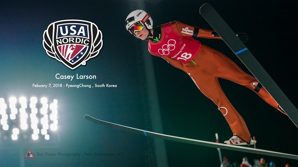 Barrington Ski Jumper Casey Larson Makes History as 100,000th Male ...